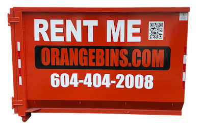 White Rock Bin Rental | Affordable Dumpster Disposal -Orange Bins